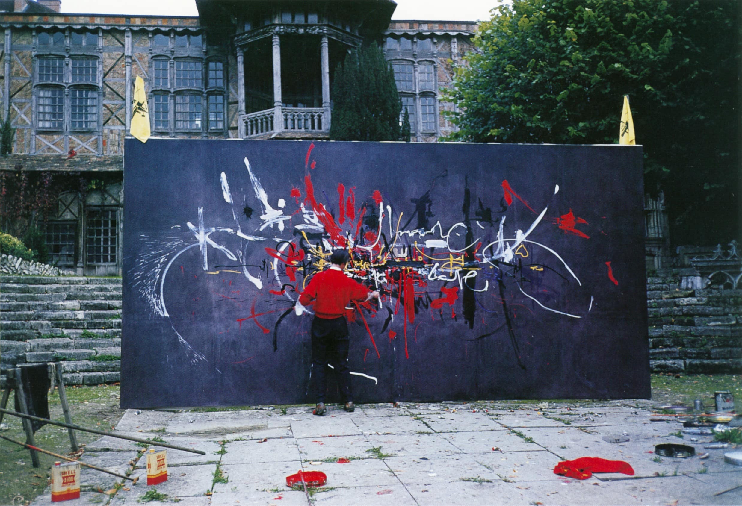 Georges Mathieu, A Pioneer Artist – Culture Plus