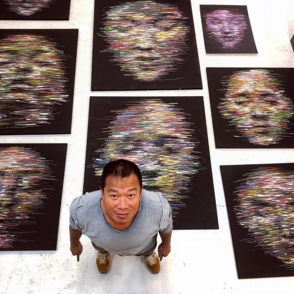 Hom Nguyen Shares Emotional Paintings in Hong Kong