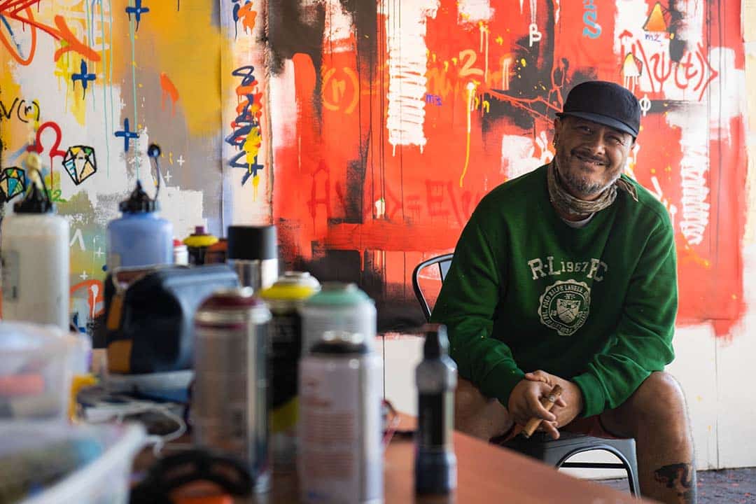 Cyril Kongo Says His Name with Graffiti